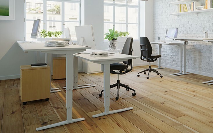 Talent Rectangular Height Adjustable Electric Desk